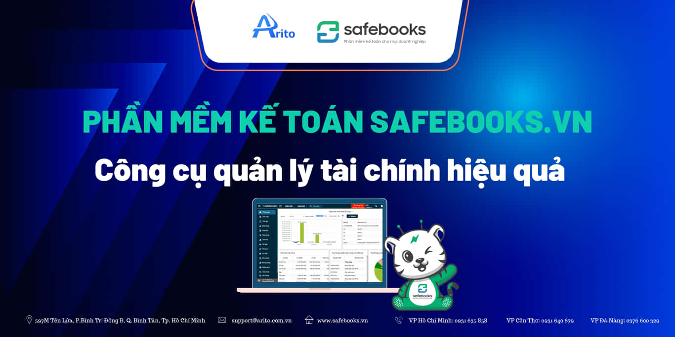 15+ Phần mềm kế toán doanh nghiệp thông dụng tốt nhất năm 2024 - Phần mềm kế toán Safebooks